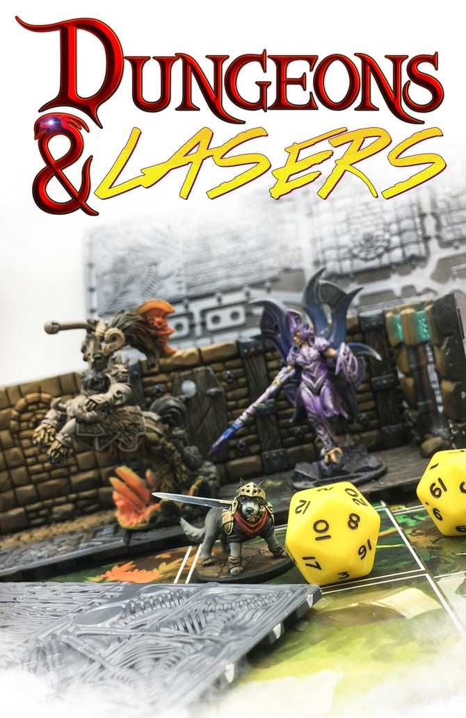Kickstarters for Dungeon Masters: Dungeons and Lasers! | Save Vs ...